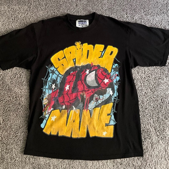 Marvel | Shirts | Vxmee Spidermaneee Mens Tshirt Black And Yellow ...